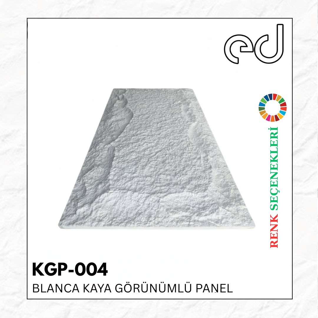 Kaya Görünümlü Duvar Paneli Blanca - KGP-04
