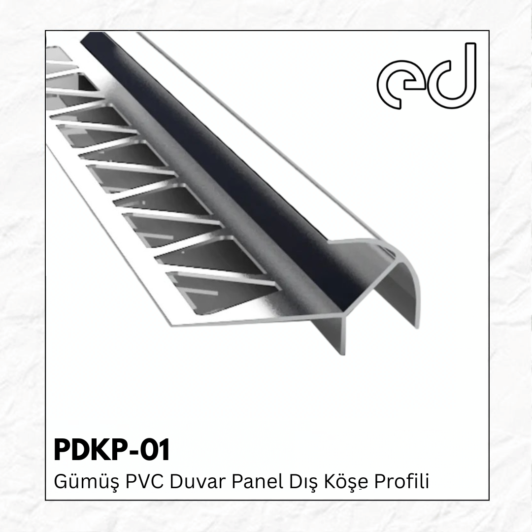 Pvc Paneli Dış Köşe Profili - PDKP-01